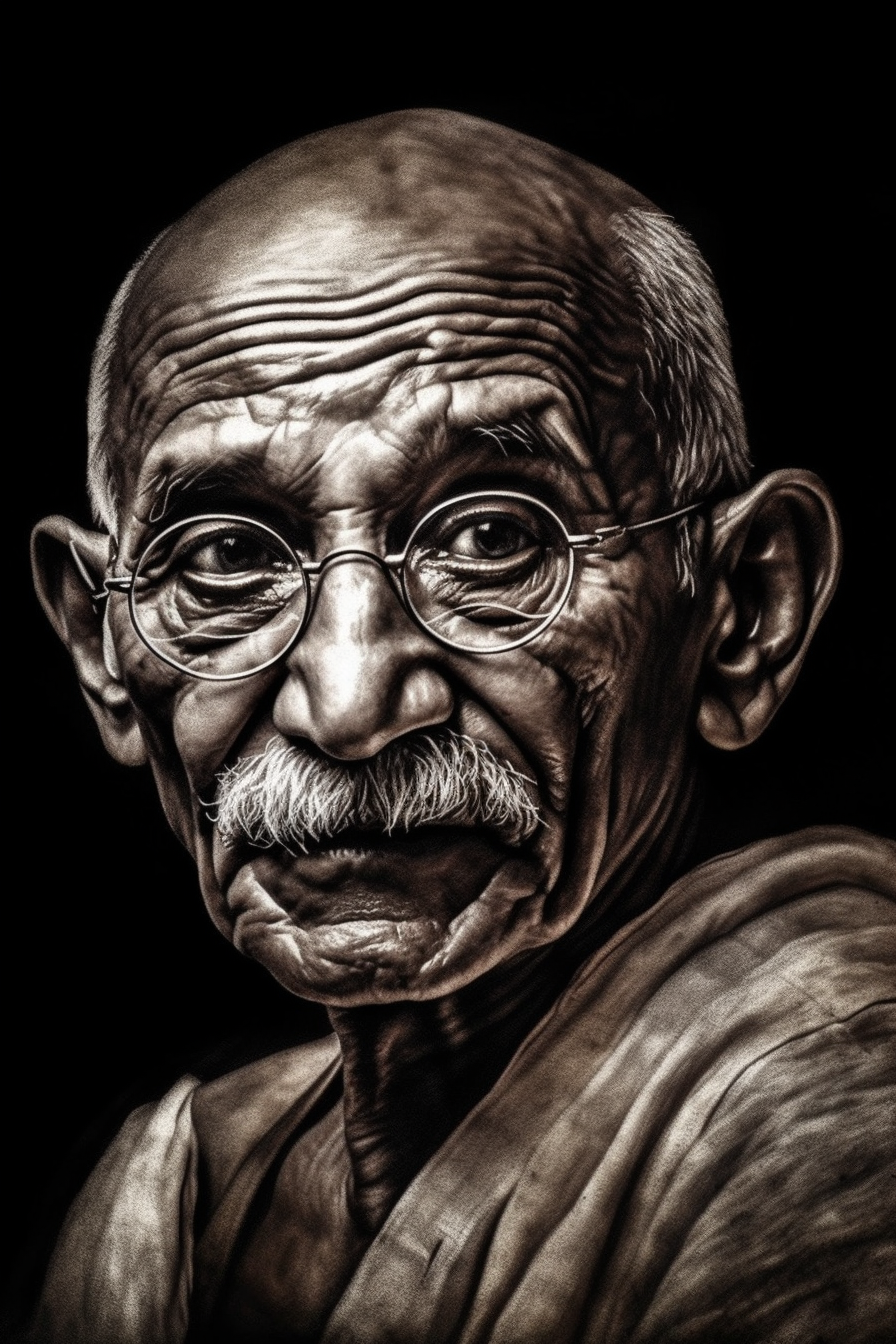 Mahatma Gandhi Sketch