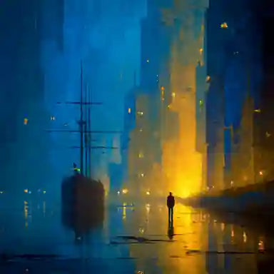 Between Light and Shadow