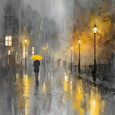 Rain lit Reflections