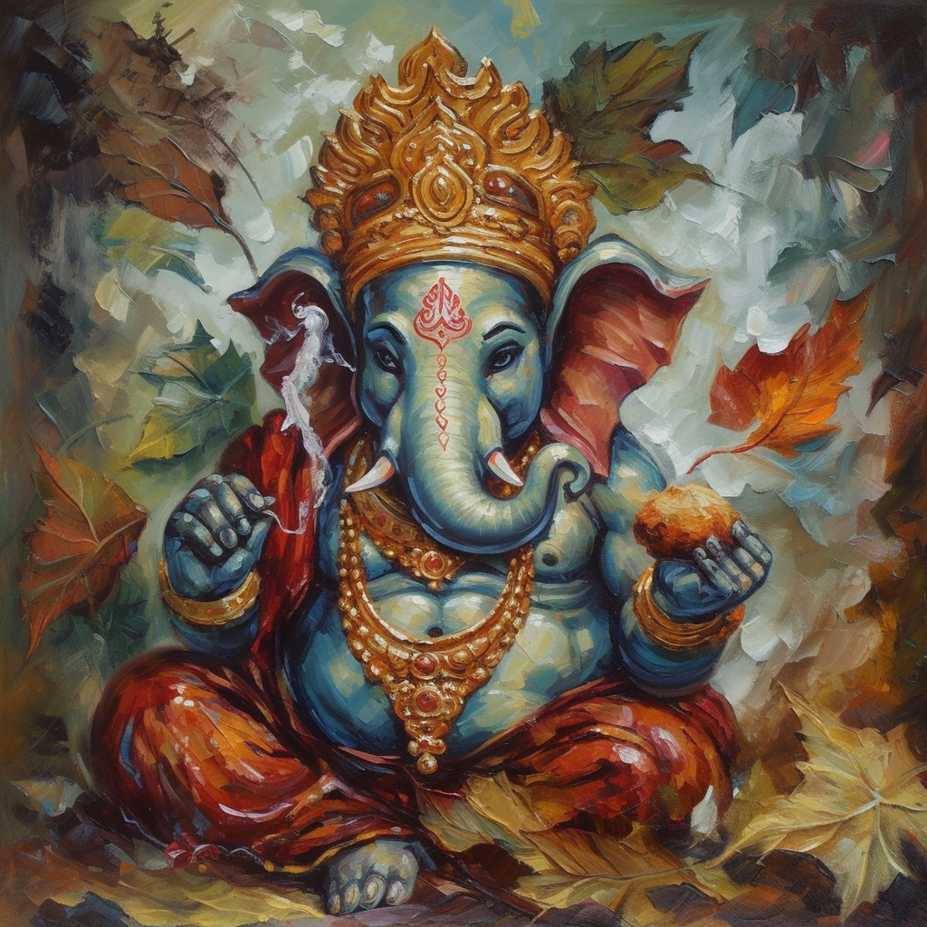 Ganesha Images For Oil Painting